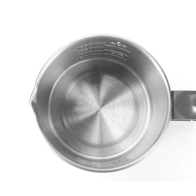 Stainless Steel Measuring Cup 200 mL Milk Tea Coffee Liquid Measuring ...