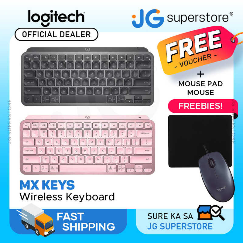 MX Logitech Keys Mini Minamalist Wireless Illuminated Keyboard Na May ...