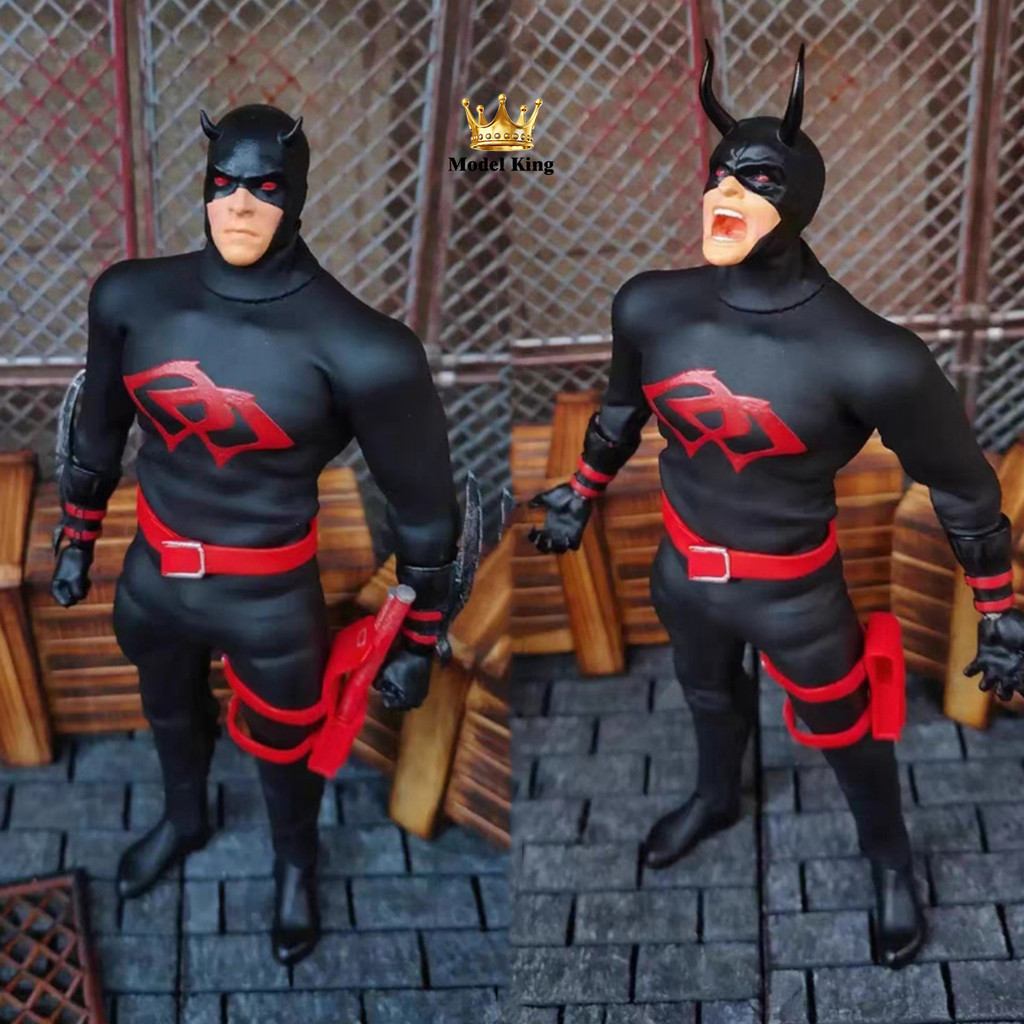 DK 1/12 Scale Night Beater Mask Hero Double-Headed Carving Full Set ...