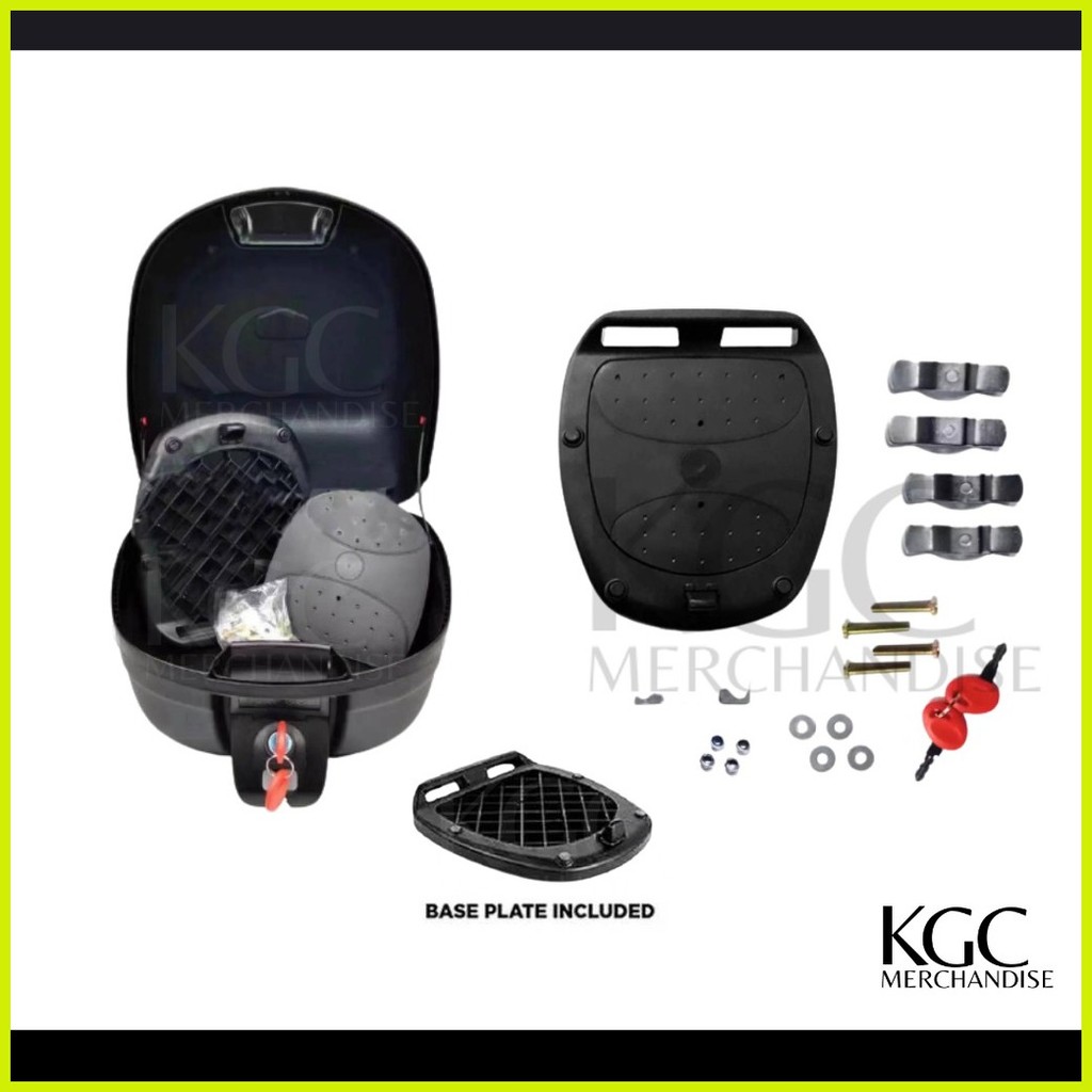 ஐ ♀ ☾ KGC Rxr Motorcycle Box Rear Luggage Container Top Tail Trunk 25 ...