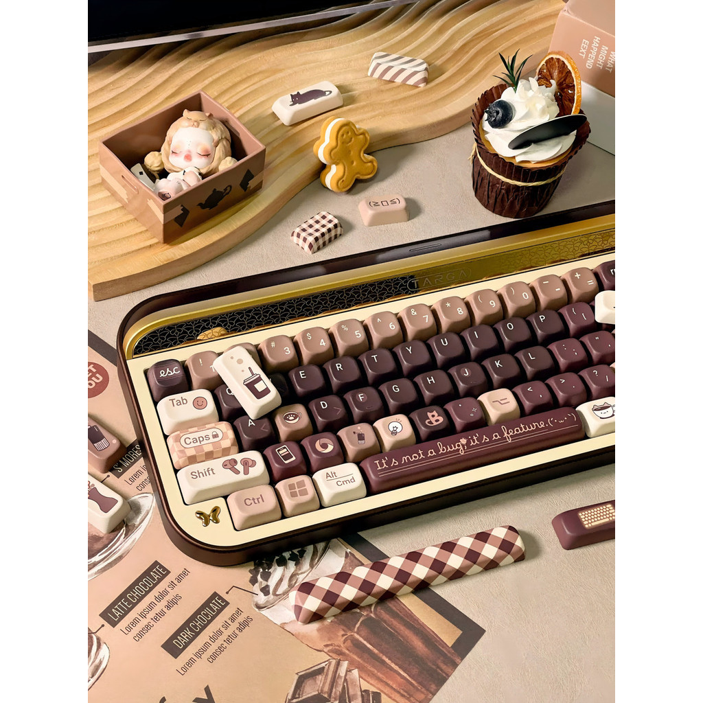 Programmer Coffee Keycap SOA Height Pbt Full Five-sided Sublimation ...