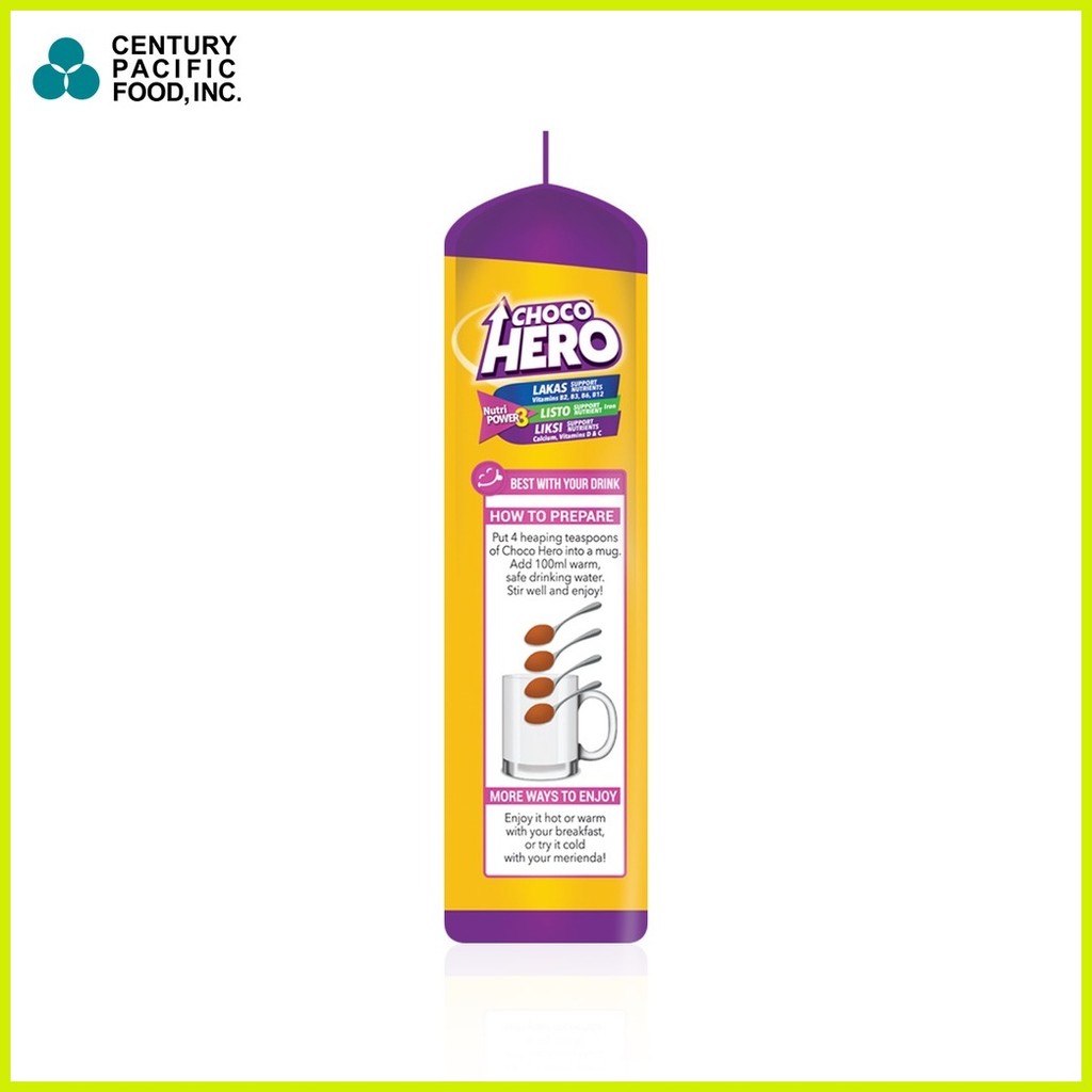 ♀ ☼ CHOCO HERO Powdered Choco Malt Milk Drink 600g | Shopee Philippines