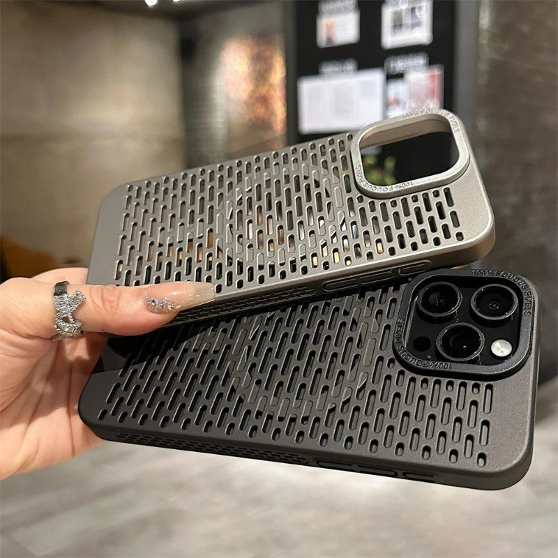 【Magnetic/Hollow】Deluxe hollow heat sink For iPhone 16 15 14 Plus 15 14 ...