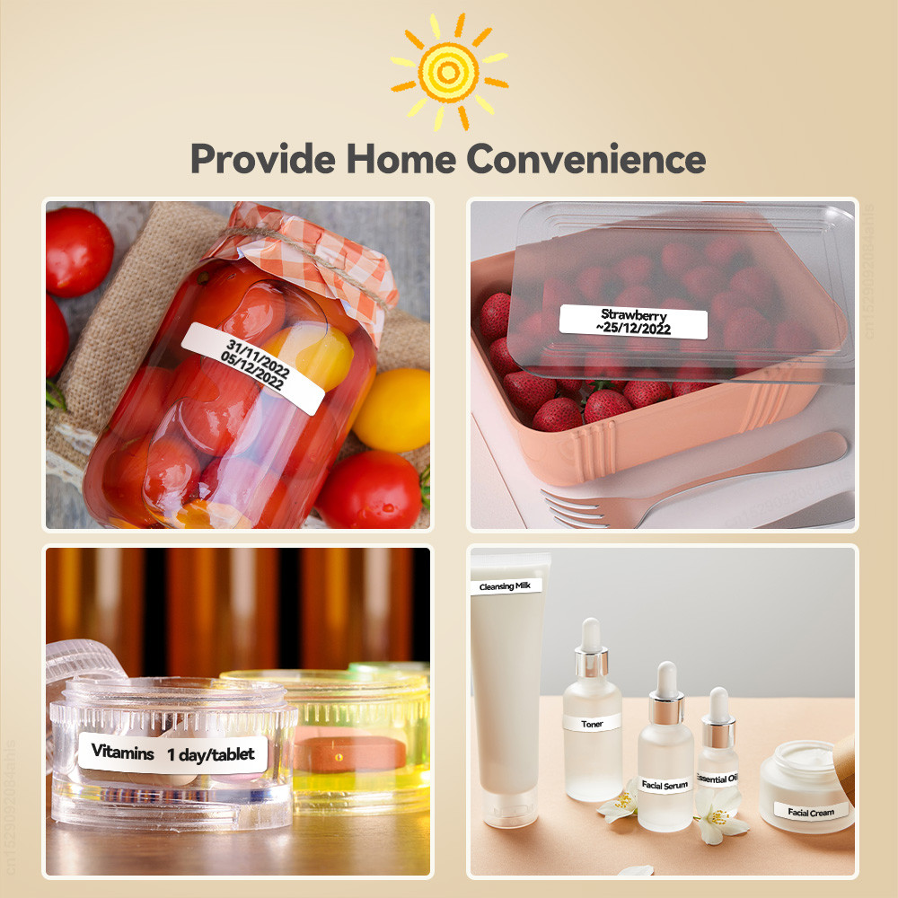 Marklife Thermal Label Sticker Printer P12 Mini Portable Bluetooth ...