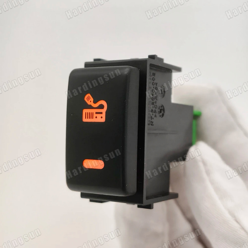 Car LED Light Front Fog Light Switch Rear Fog Lamp Push Button with ...