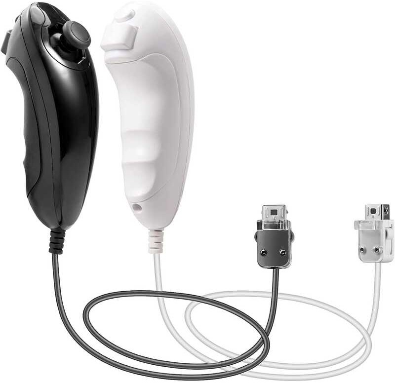 Nunchuck Controller, MODESLAB 2 Pack Nunchuk Controllers Replacement ...