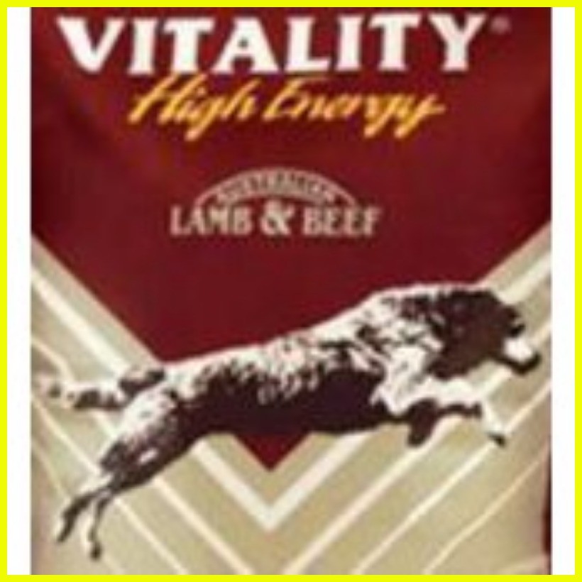 ☎ Vitality LAMB & BEEF HIGH ENERGY Puppy & CLASSIC Adult Dry Dog Food 1KG (ORIGINAL PACK ...