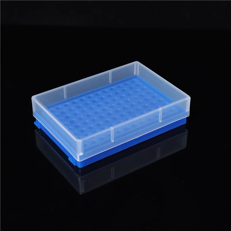 0.2Ml Centrifuge 96-Well PCR Tube Box With 8 12 Tubes, Resistant To ...