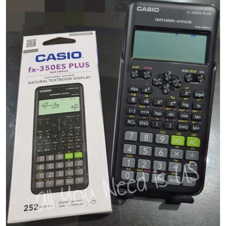 Casio FX-350ES PLUS fx350ES PLUS 350ESPLUS Scientific Calculator ...