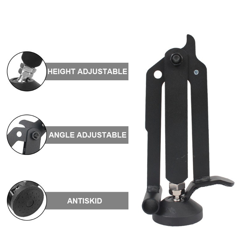 Foldable Motorcycle Wheel Support Side Stand Paddock Portable Lifting ...