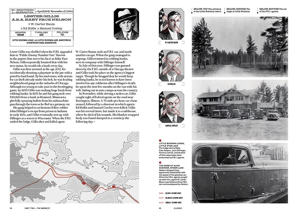 Murder Maps USA: Crime Scenes Revisited - Recreations of Crime Scenes ...