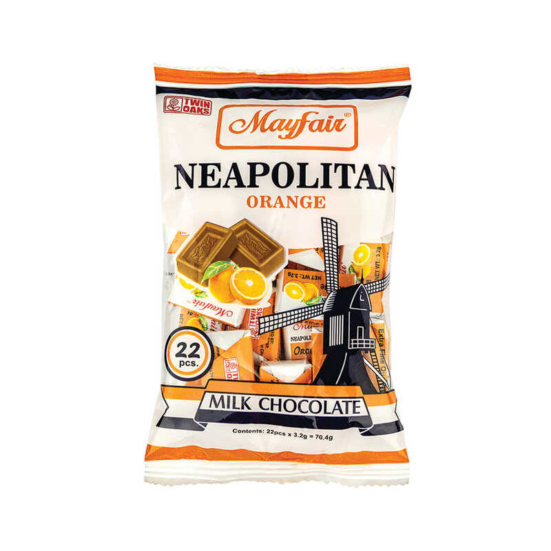 Mayfair Neapolitan Milk Chocolate Orange Flavor | Shopee Philippines