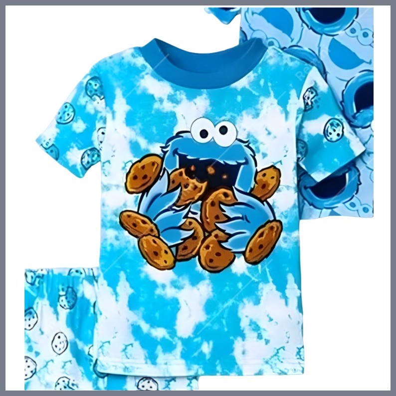 Imported Branded Sesame Street | Cookie Monster Pajam Set for Baby ...