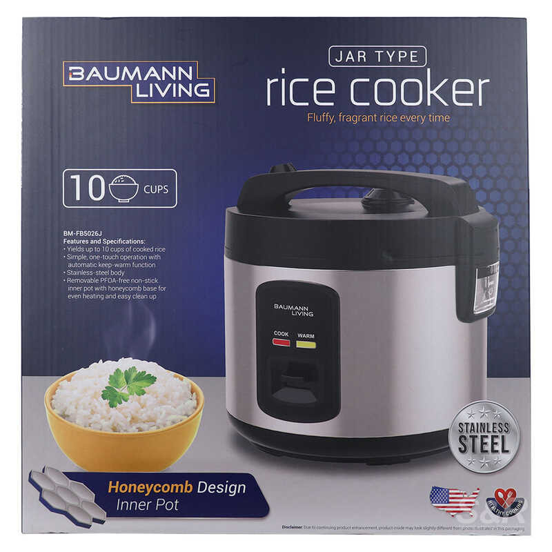 Baumann Living Jar Type Rice Cooker Bm-Fb5026j | Shopee Philippines
