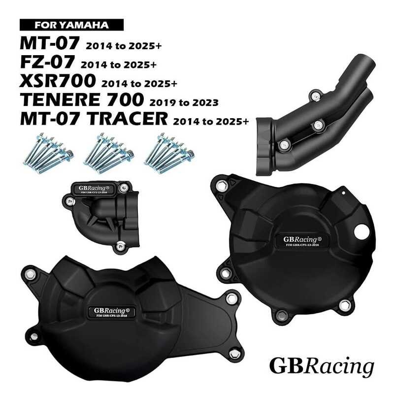 Tt Mt07 Fz07 Xsr700 Tenere700 2014-2025 + Gbracing Engine Protect Cover ...