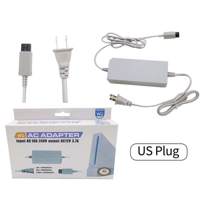 100 - 240V Nintendo Wii Console AC Power Supply Charger Adapter US Plug ...