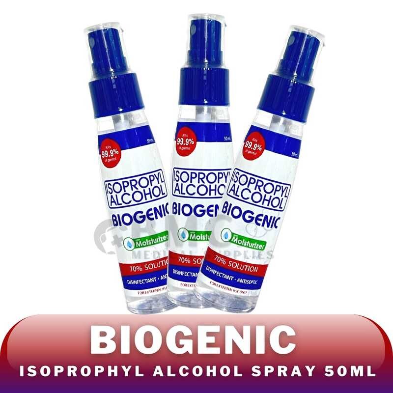 Biogenic Isoprophyl Alcohol Spray 50Ml F45 | Shopee Philippines