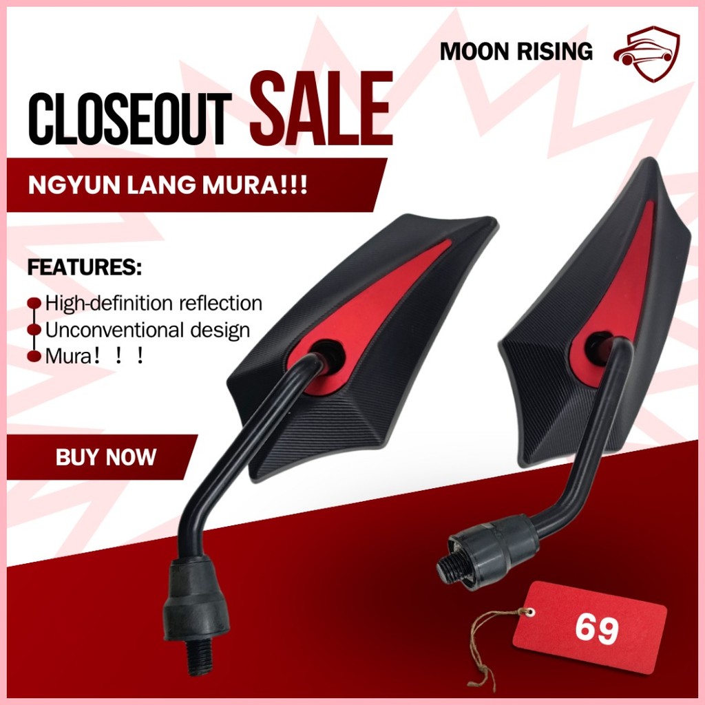 MOTORCYCLE PARTS UNIVERSAL SIDE MIRROR FOR MOTORCYCLE REAR MIRROR MOTOR ...