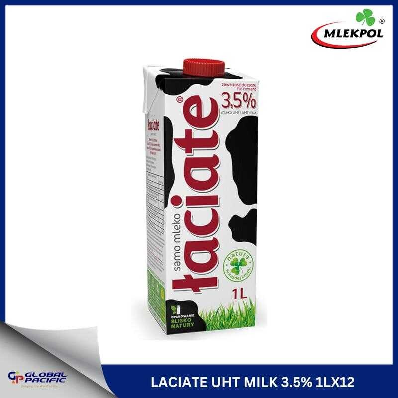 LACIATE UHT MILK 3.5% 1L - PROTEIN , Calcium, Milky, Frothing, FULL ...