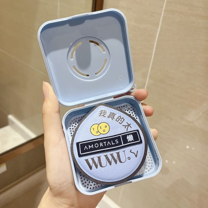 AMORTALS Powder Puff Set Air Cushion Sponge Fit Powder Puff Wet And Dry ...
