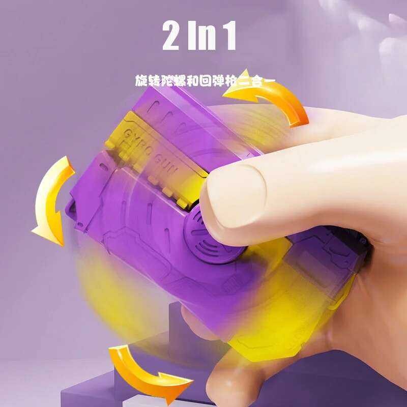 57 Upgrade Gravity Straight Jump Gyro Fidget Toys 3D Printed Gun Non ...