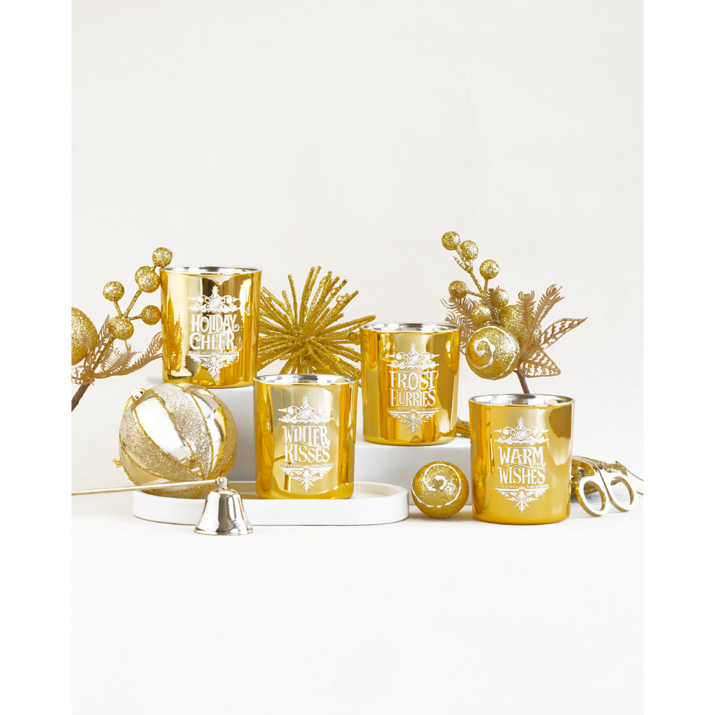 ilum studios GILDED Holiday Christmas Collection Scented Candle | Shopee Philippines