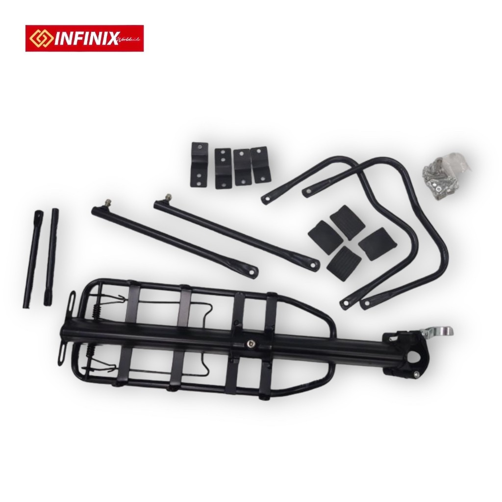 Bicycle Rear Carrier MTB with Reflector Quick Release Bike Rear Seat ...