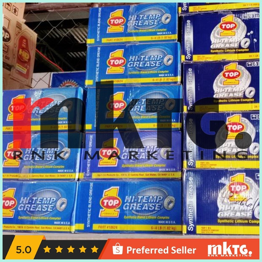 VOUCHER PROMO SALE 100 off!!! Top1 Syn. Hi-Temp Grease - SACHET ...
