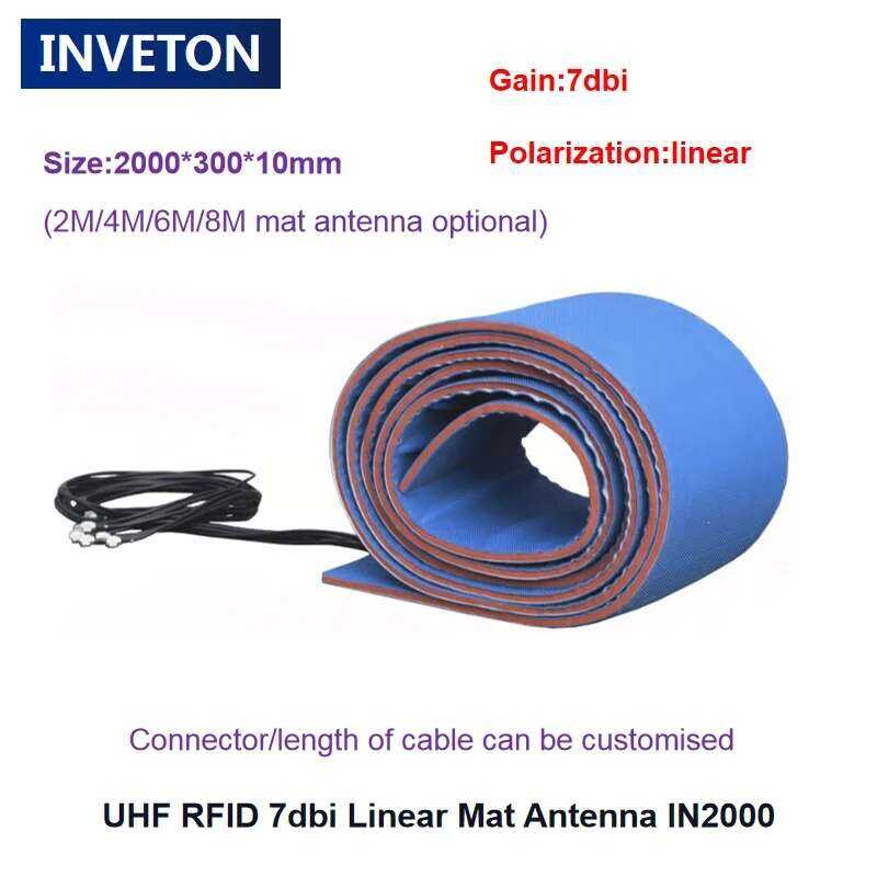 Thin Ultra 7Dbi Roll Mat Antenna Linear Floor UHF Carpet Ground Chip ...