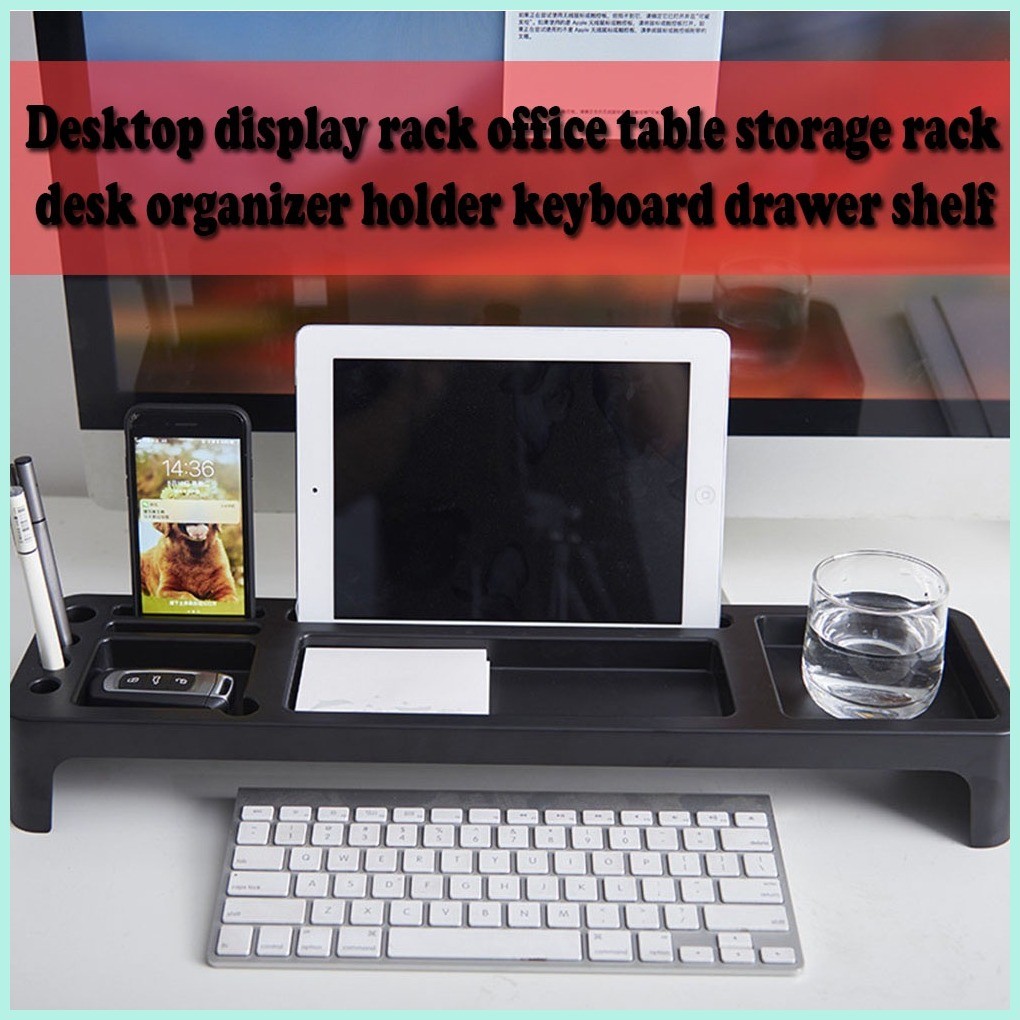 desktop display rack office table storage rack desk organizer holder ...