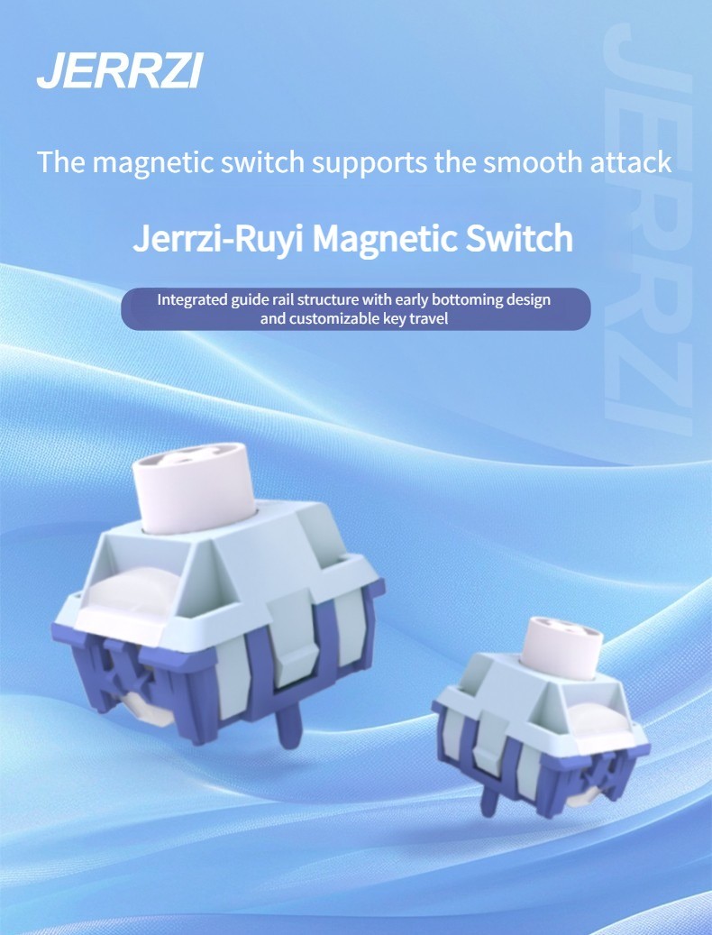 Jerrzi Ruyi Magnetic Switch 10pcs 2pin Linear with RGB Light Guide ...