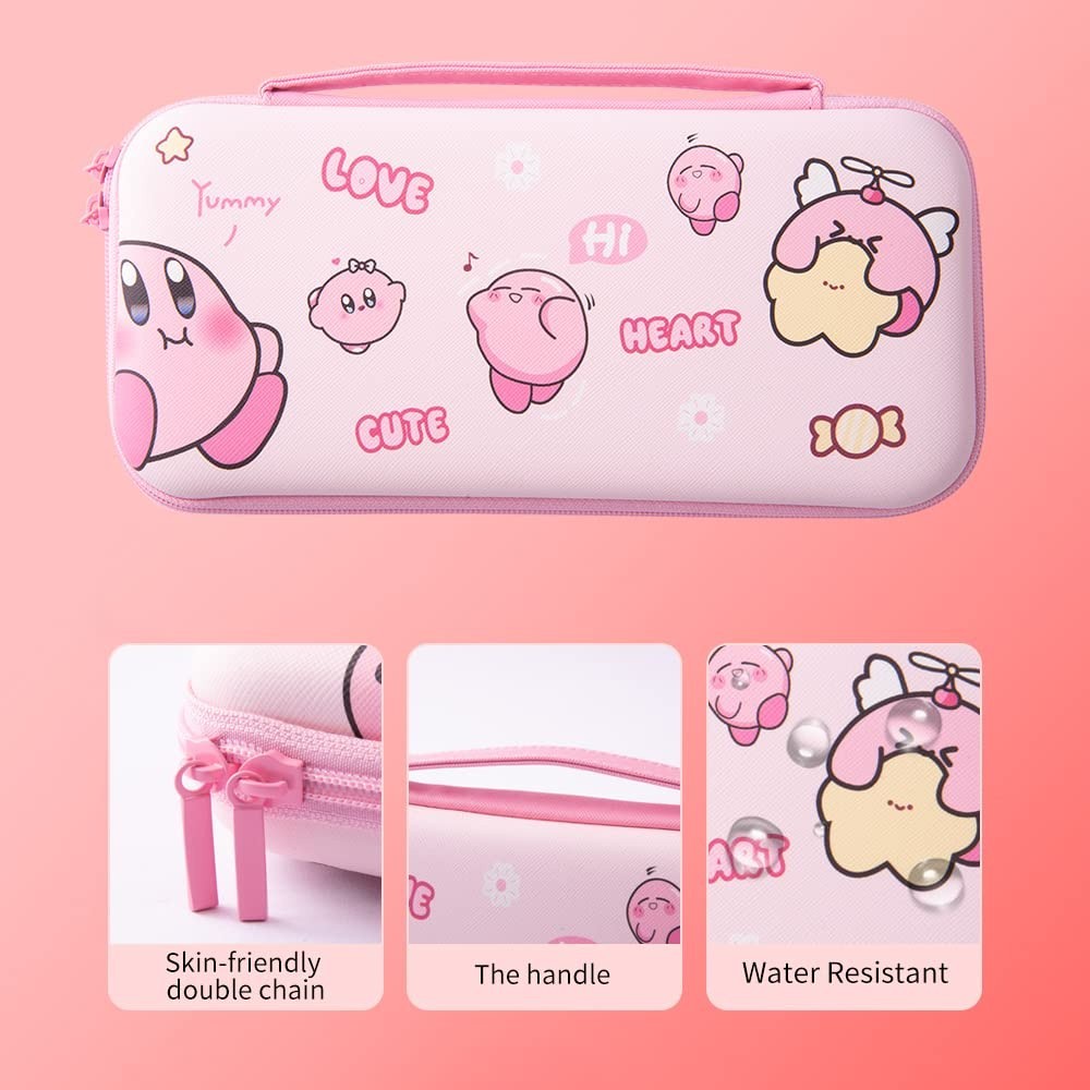 Cute Kirby Bag Pouch Portable Case For Nintendo Switch&Switch Lite ...