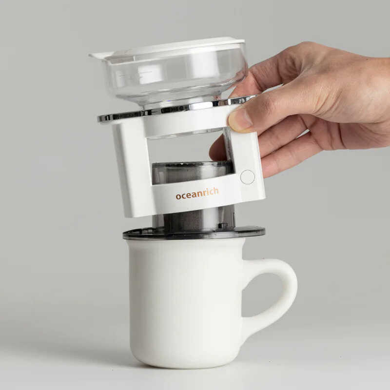 S2 OCEANRICH Automatic Single Serve Pour-Over Portable Maker Dripper ...