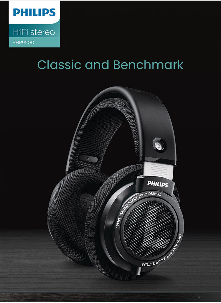 Philips Wired HiFi Headphones 9500 | Shopee Philippines