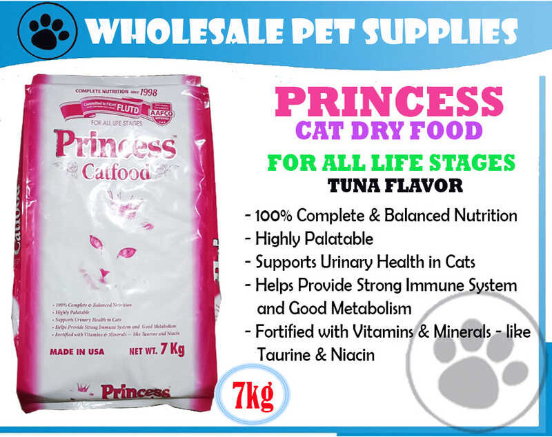 Princess Cat dry food for ALL LIFE STAGES - Tuna flavor [UNK] 7kg ...