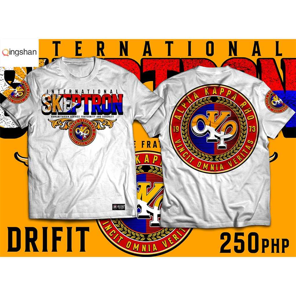 AKP 51st Anniversary Alpha Kappa Rho Full Sublimation T-Shirt Frat ...