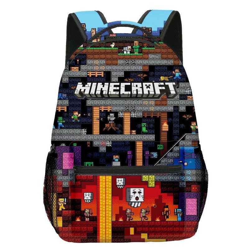 Minecraft Bagong pangunahing at secondary sc, bata, backpack para mga ...
