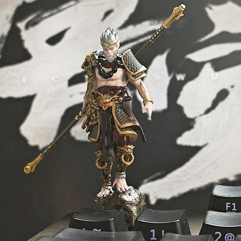 Game Black Myth: Keycaps 3D Stereo Sun Wukong Monkey King Nical ...