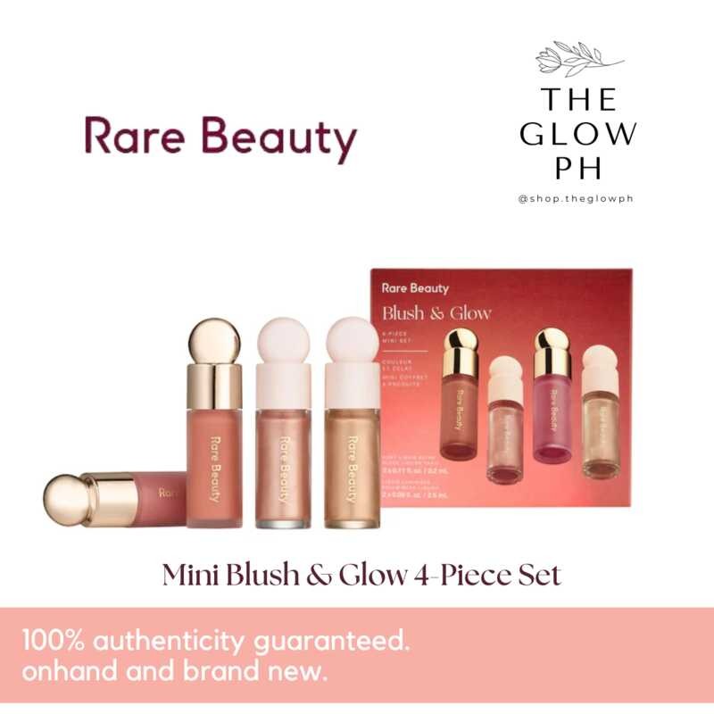 [AUTHENTIC] Seldom Beauty of Selena Gomez Blush & Glow 4-Piece Mini Set ...