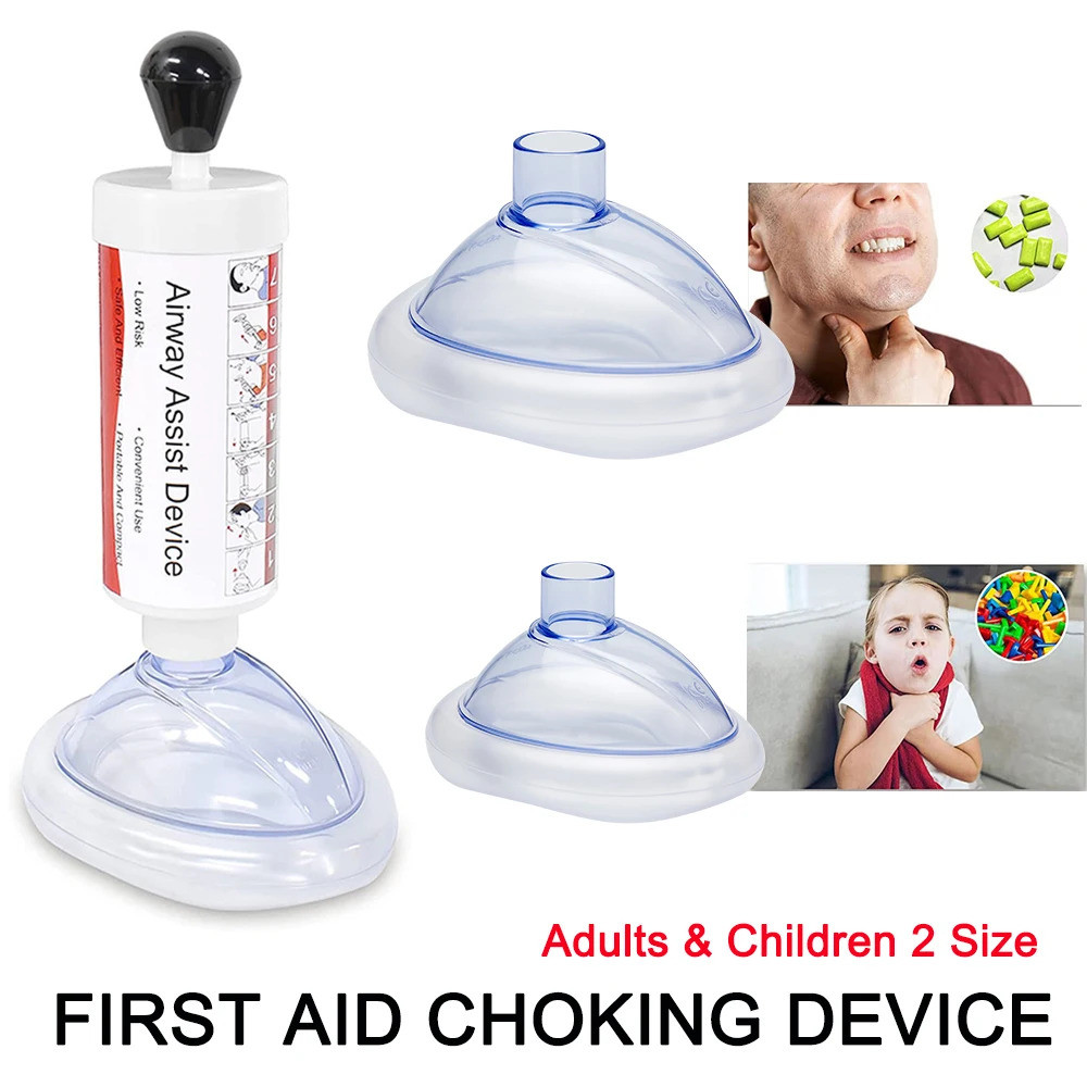 Upgrade Portable Choking Emergency Life Saving Suction Vac Anti Choke ...