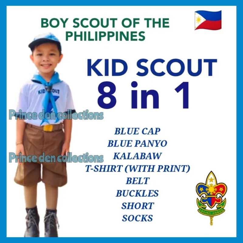 C2 Boy Scout Set School Uniform Type B | Shopee Philippines