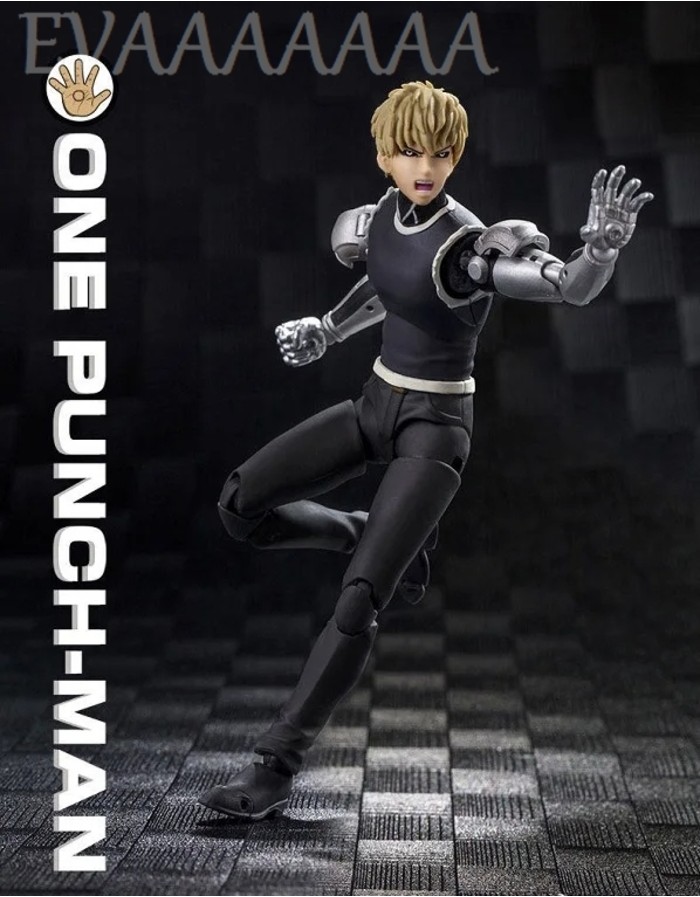Great Toys Dasin One Punch Man Genos Demon Cyborg SHF Figma S.H.F 1/12 ...