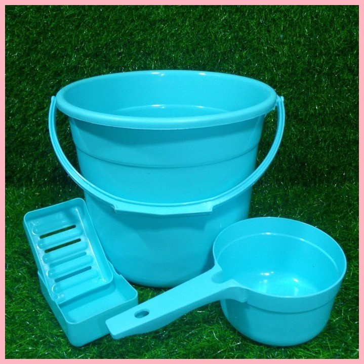 ⊕ ๑ Stock No.611 Fuho Shower Set/Timba (2.5 Gallon Pail with Handle ...