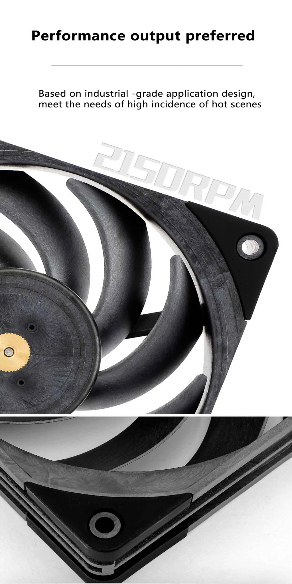 Thermalright TL-B12 EXTREM LCP Case Fan 12CM Double Ball Bearing Full ...