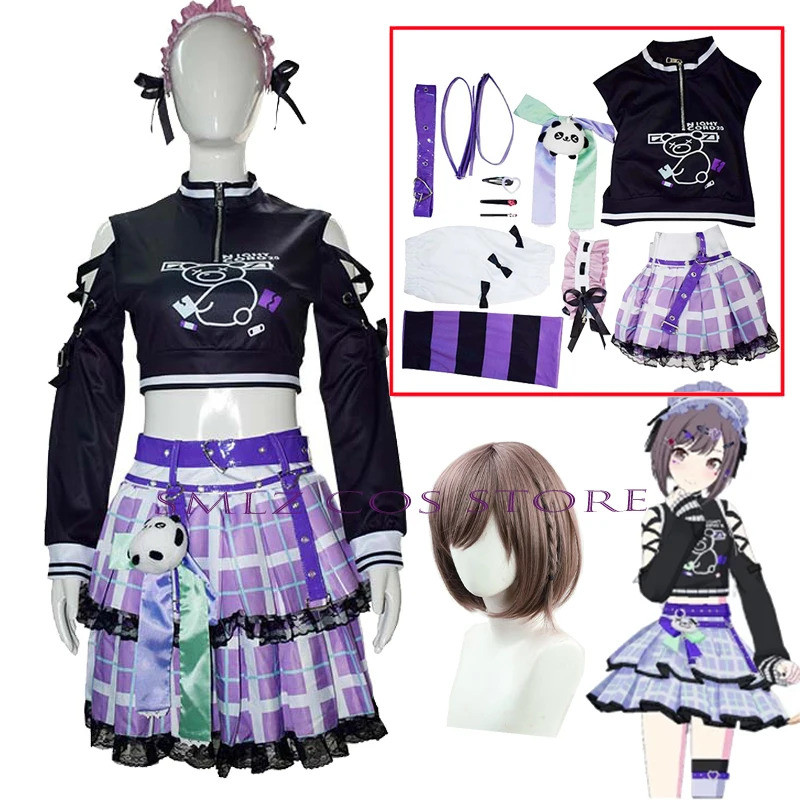 キ Anime Project Sekai Colorful Stage Shinonome Cosplay Costume Wig Ena ...