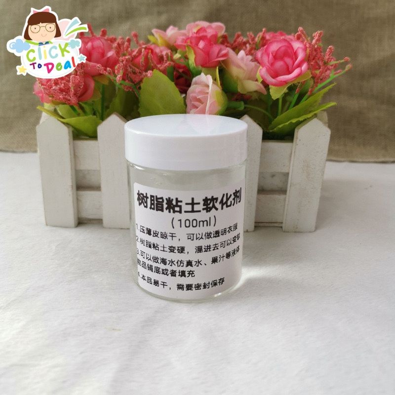 CTD Resin Clay Softener 100ml Air Dry Liquid Clay/Artificial Liquid ...