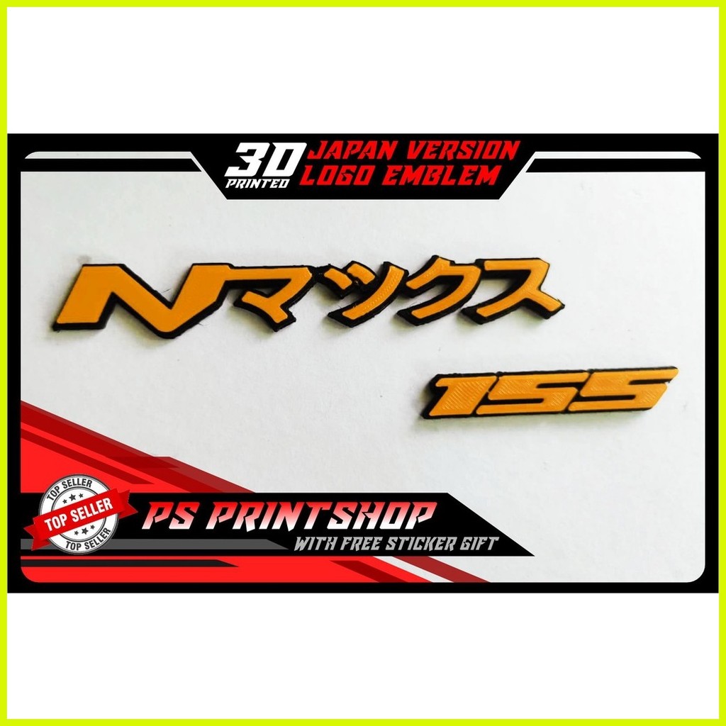 Japanese Japan NMAX 155 Yamaha Motorcycle Logo Emblem Laser Cut Acrylic ...
