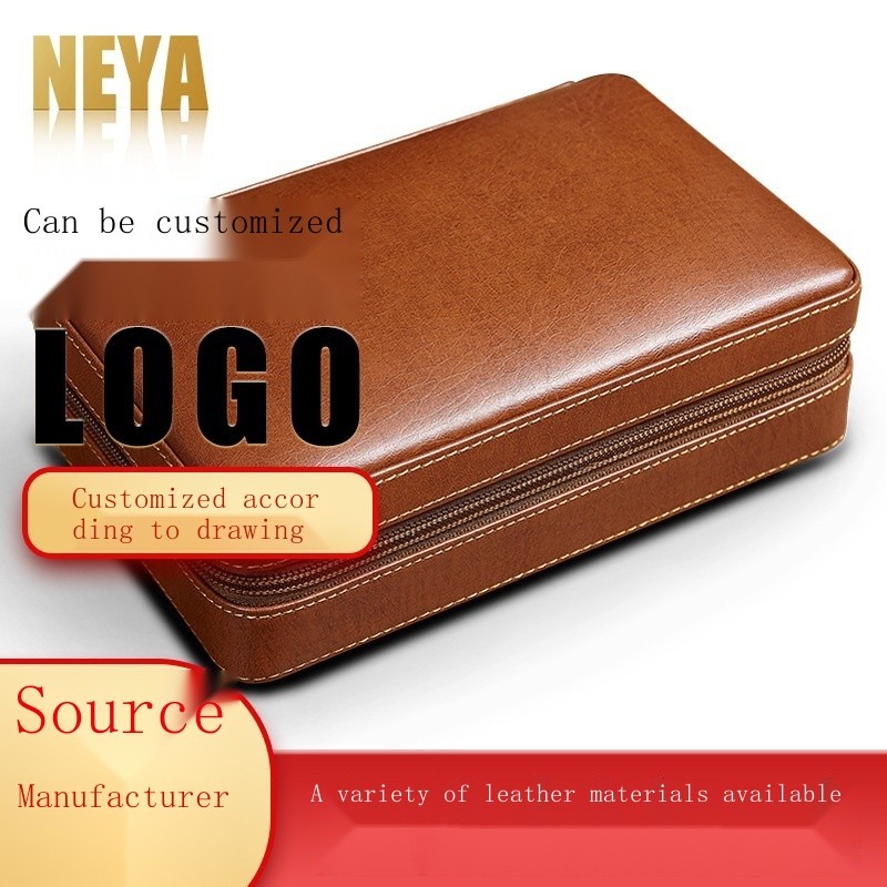 Customized portable cigar box, four-pack, multifunctional briefcase ...