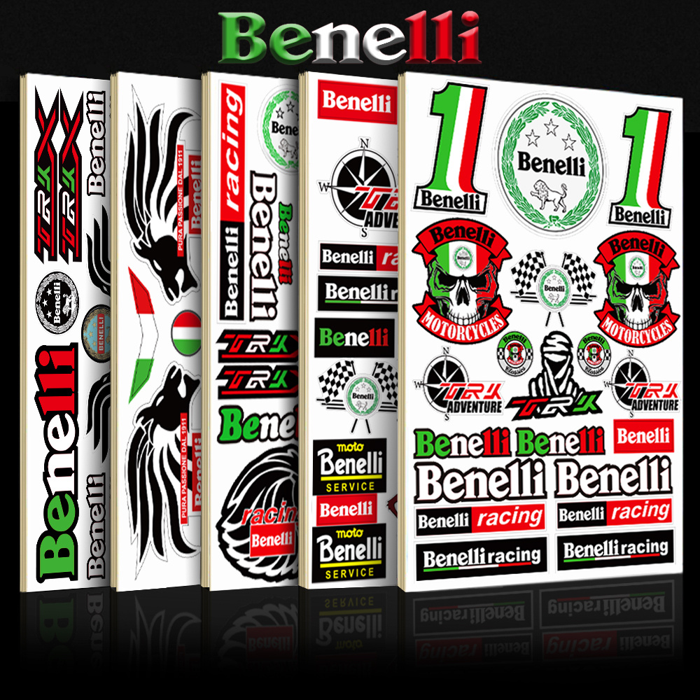 Motorcycle Accessories Modified Fuel Tank Stickers Racing Reflective ...