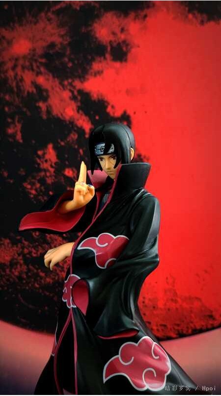 22Cm [Tlps] Anime Figure Akatsuki Uchiha Itachi Action Figures Naruto ...